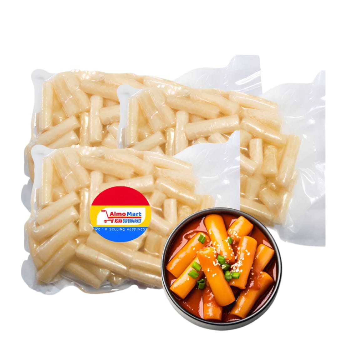 Toppoki Almo Mart Frozen 1 kg nearly